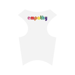EMPATHY Dog Tank Top, Dog Shirt, Dog Clothes, Gifts, Front Back Print ...
