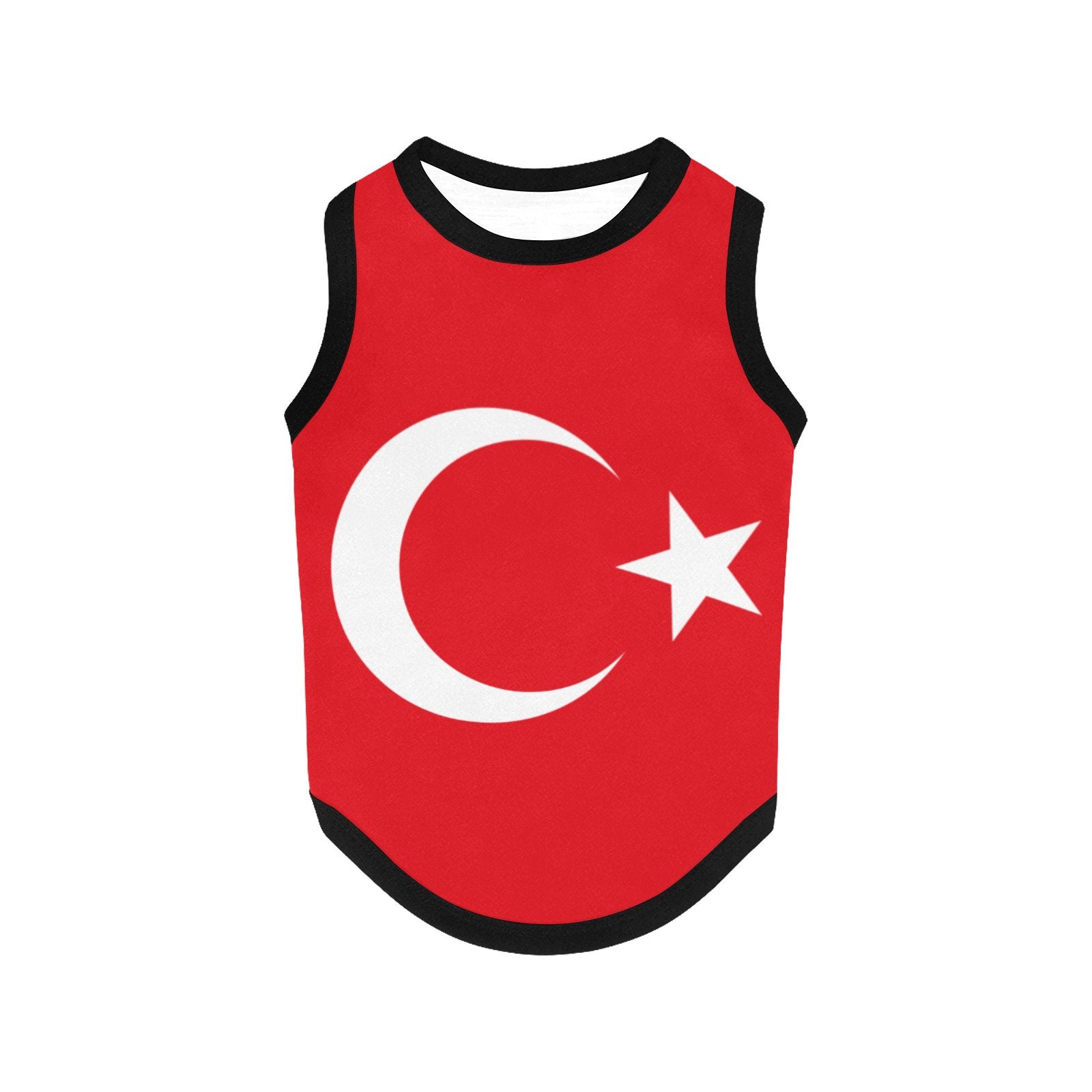 I Love Turkey Dog T-shirt Turkish Flag Dog Gift Dog Tank - Etsy