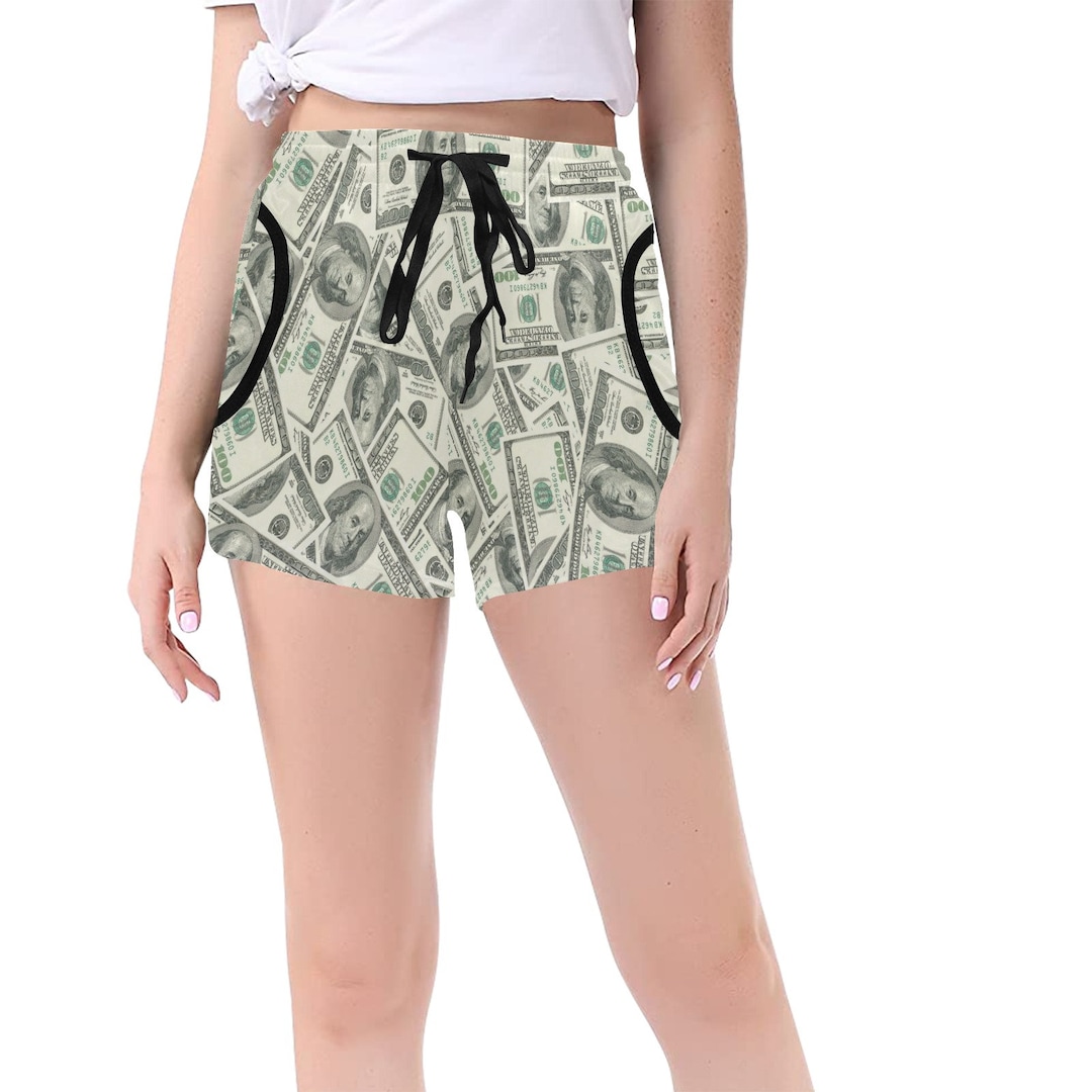 Beach Shorts Money, One Million Dollars, Cash, One Hundred Dollar Bills ...