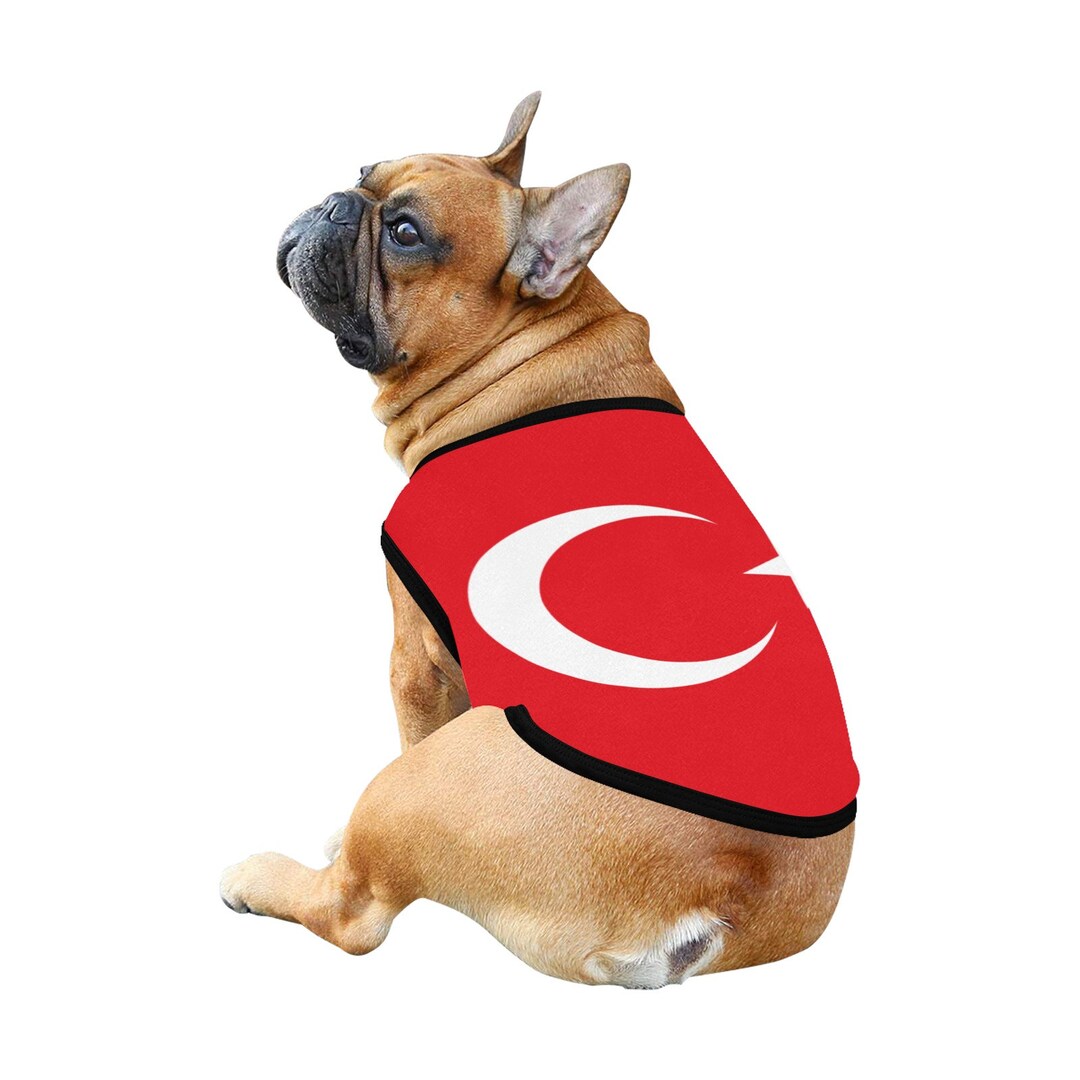 I Love Turkey Dog T-shirt, Turkish Flag, Dog Gift, Dog Tank Top, Dog ...