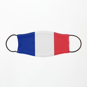 Two Layer Face Mask I LOVE France Country Flag 4 Sizes Regular - Etsy
