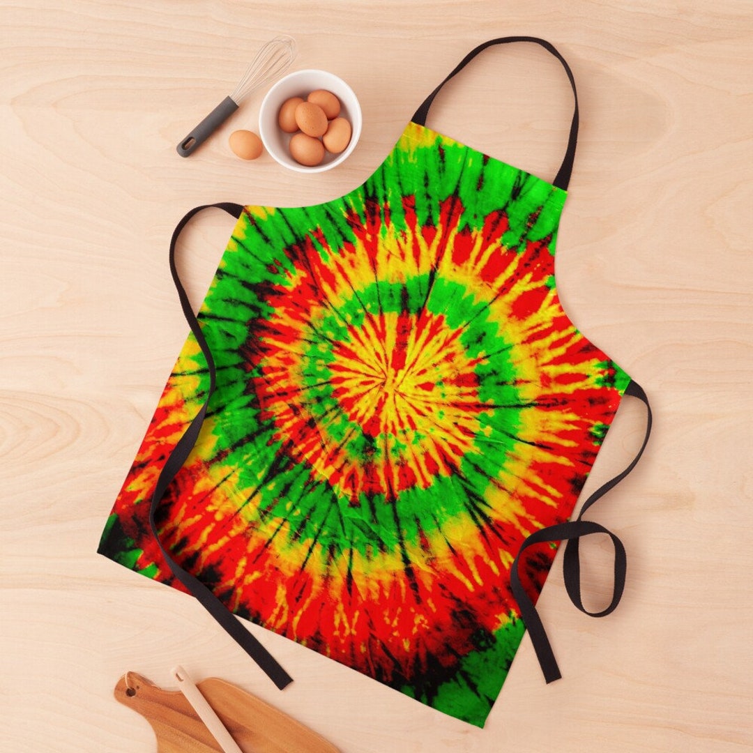 Rasta Tie Dye Apron Rastafari Jamaica Rastafarian Reggae - Etsy