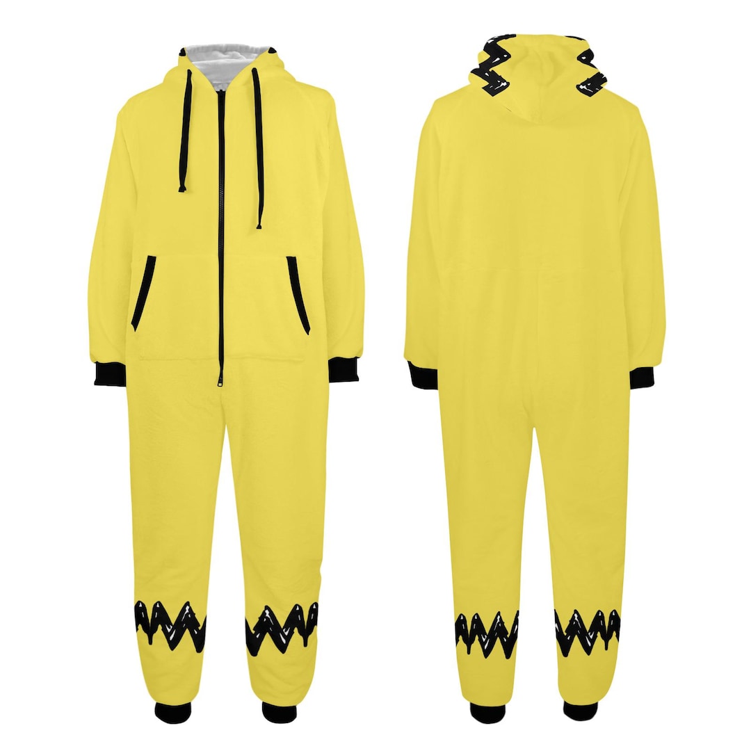 Iconic Illuminating Yellow Onesie for the Family, Yellow Hooded ...