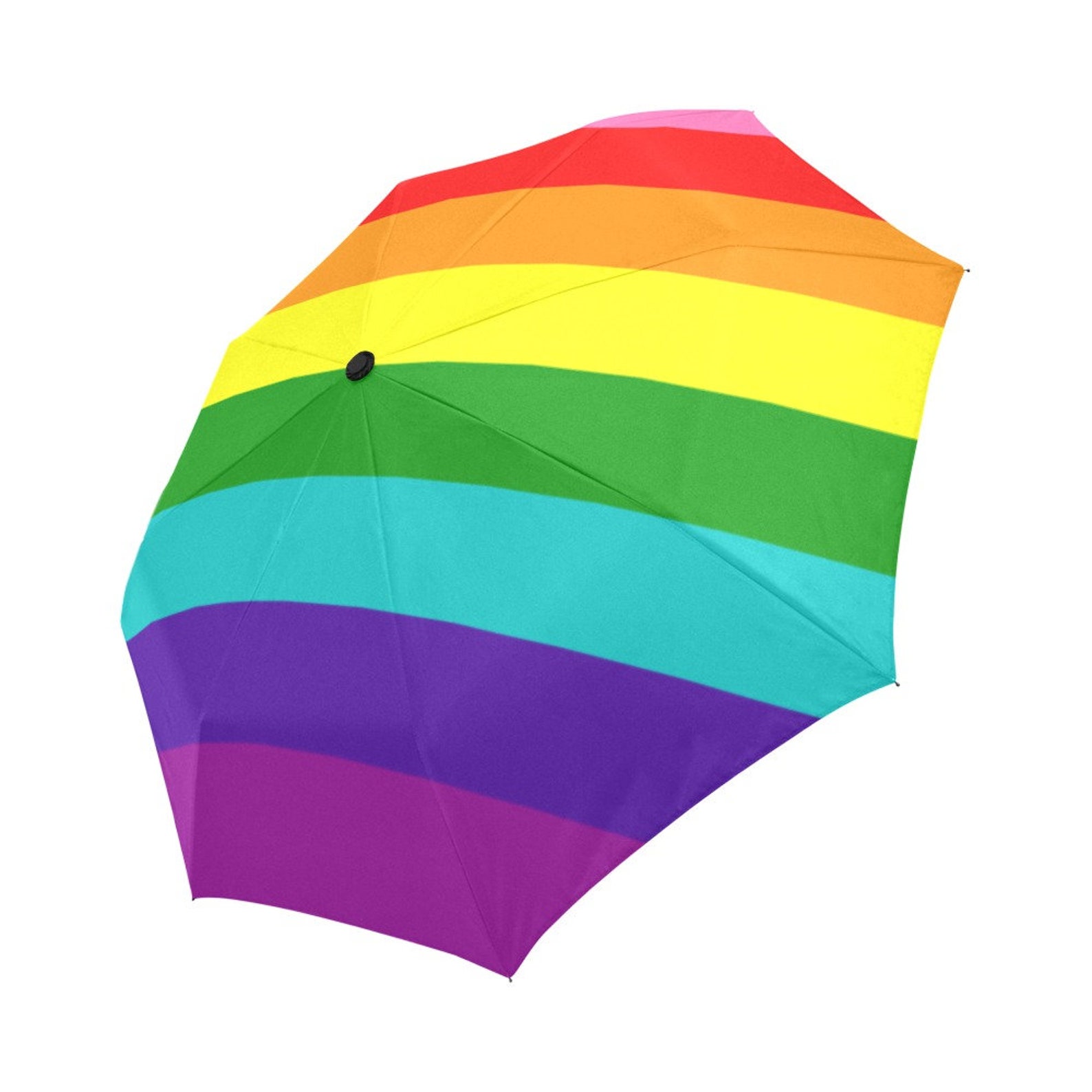 Automatic Foldable LGBTQ Rainbow Umbrella Love is Love LGBTQ - Etsy