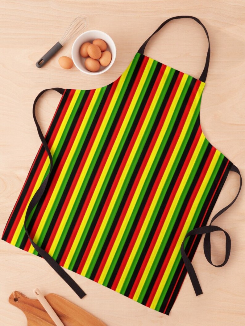 Rasta Flag Apron Rastafari Jamaica Rastafarian Reggae - Etsy