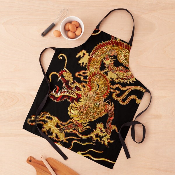 Chinese Apron - Etsy