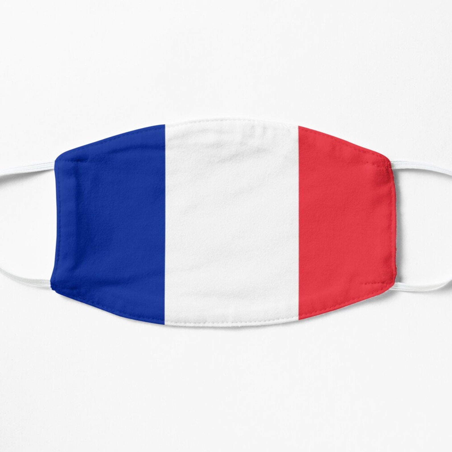 Two Layer Face Mask I LOVE France Country Flag 4 Sizes Regular - Etsy