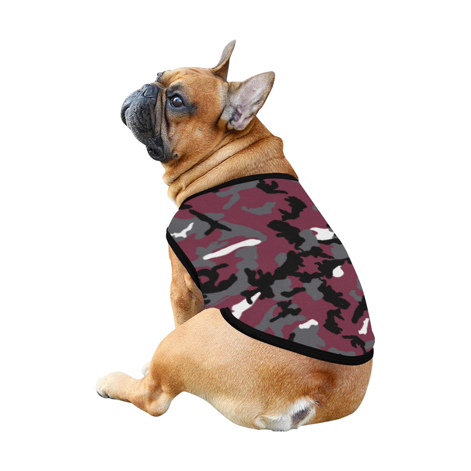Camo Army Dog Shirt Dog Tank Top Dog Shirt Dog Clothes - Etsy