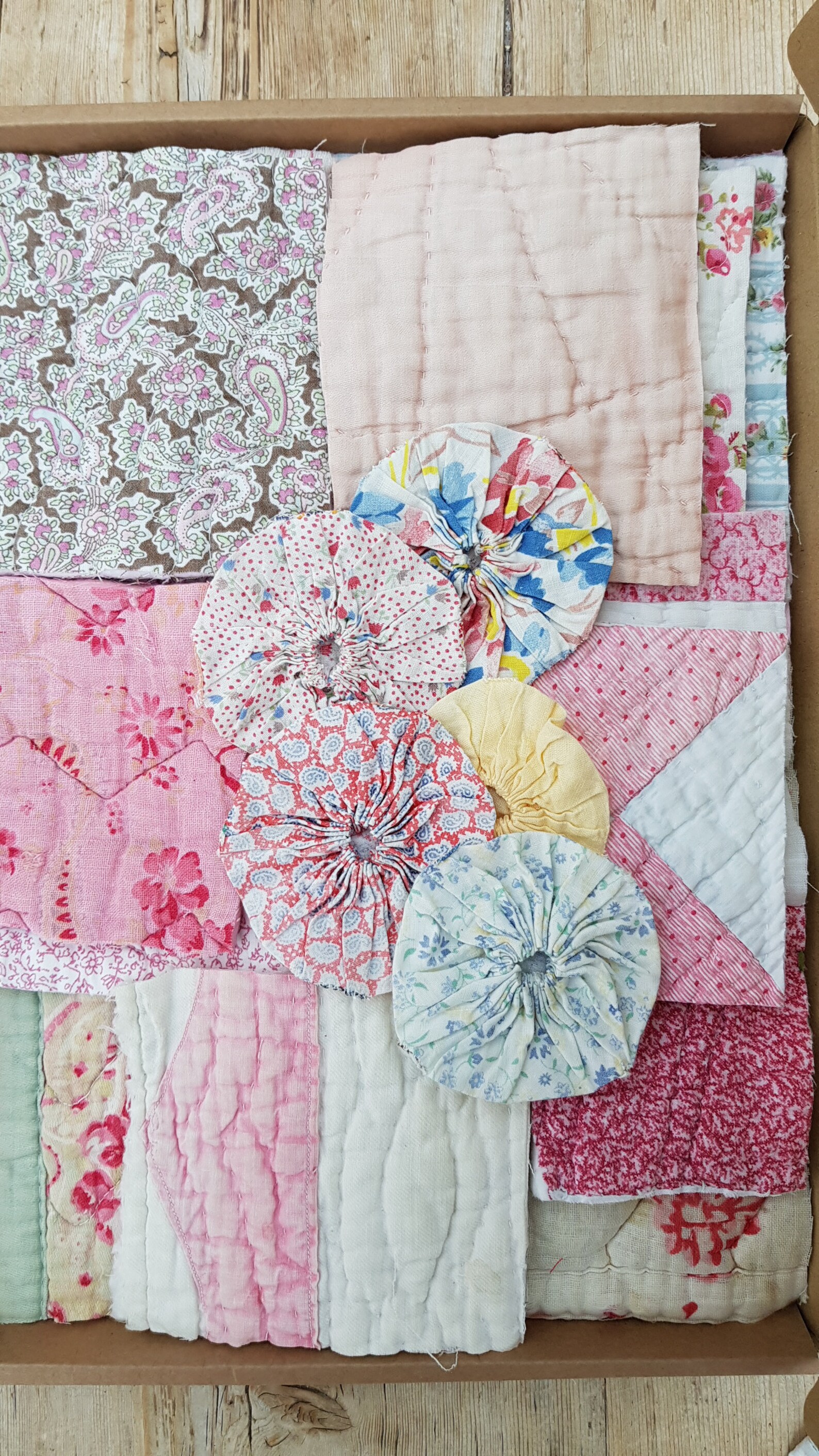Old and Vintage Quilting Scrap Bundles Vintage Quilting - Etsy UK