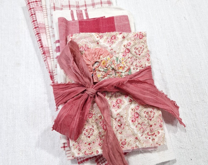 Old and Vintage Quilting Scrap Bundles, Vintage Quilting Bundle - Etsy UK