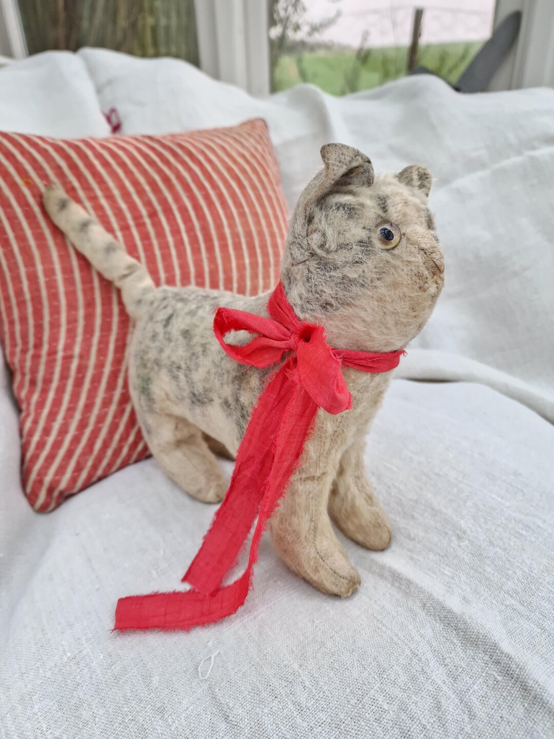 A Vintage Pussycat Stuffed Toy, Antique Toys, Old Children's Toys ...