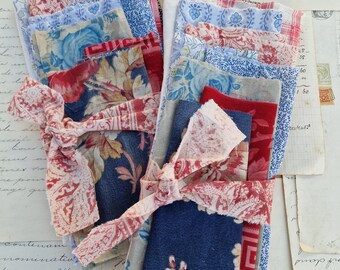 Soft and Pretty Slow Stitch Bundle, French Florals Vintage Fabric ...