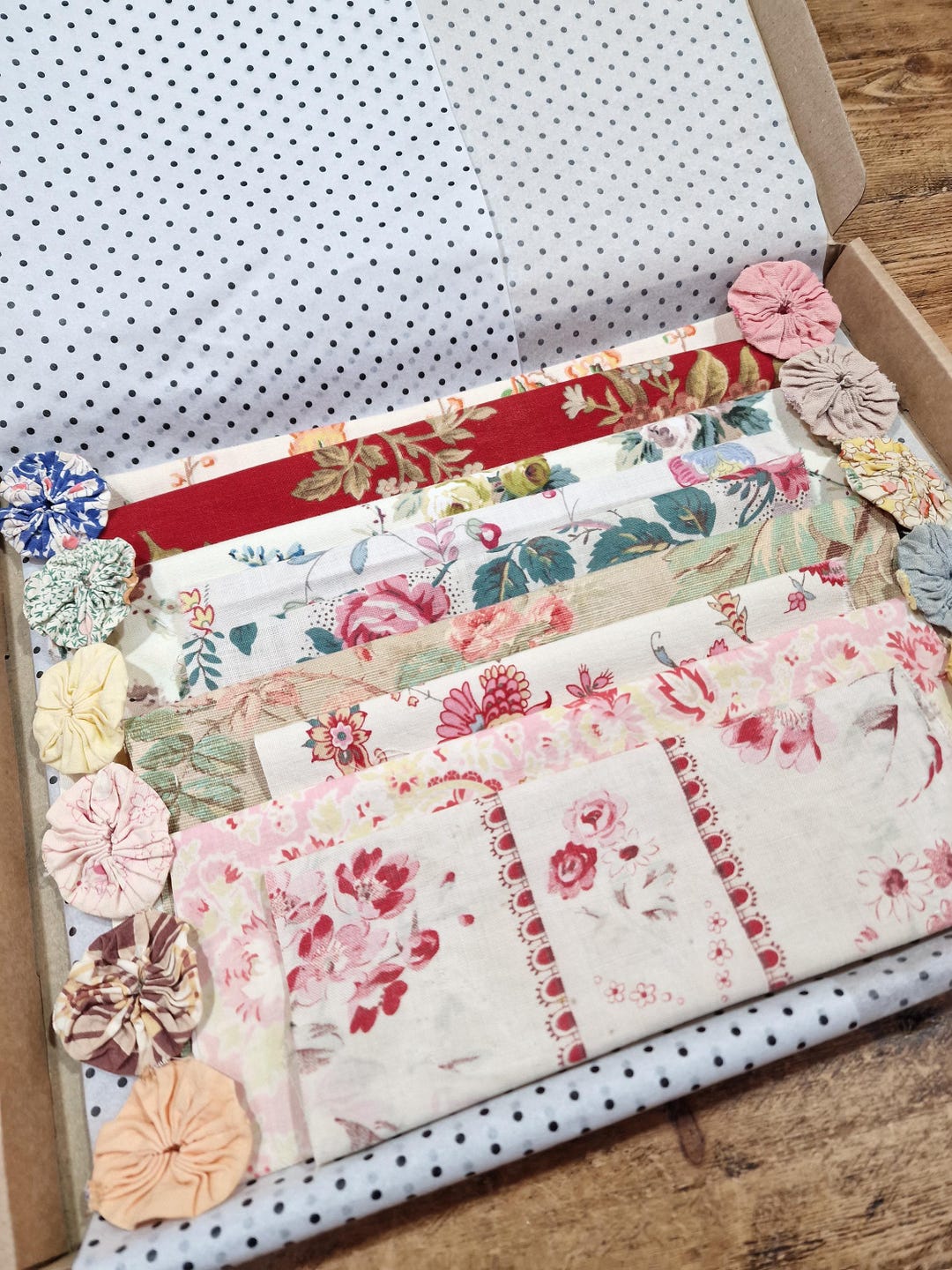 Beautiful Vintage French Fabrics, Vintage Fabric Bundle, Slow Stitching ...