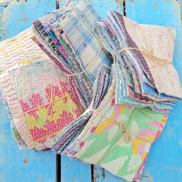 Kantha Fabric - Etsy
