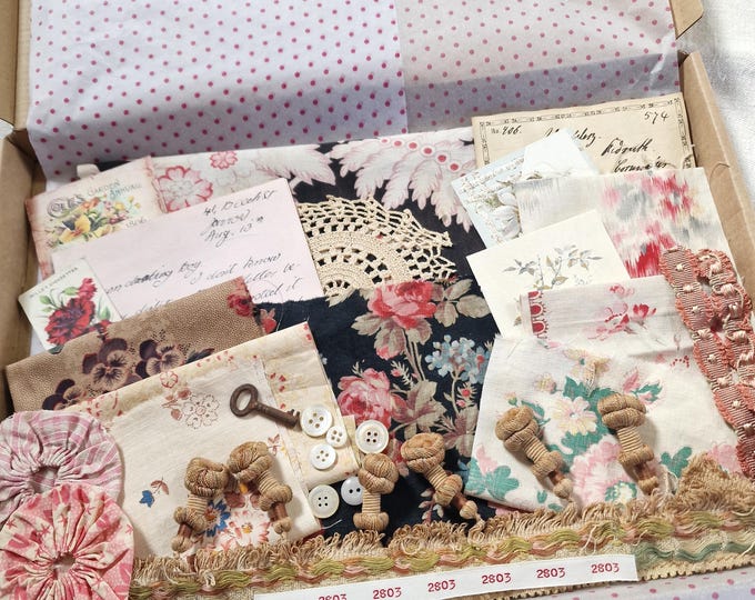 Mixed Media Bundle No 3 ..slow Stitch, Journaling Bundle, Creative ...