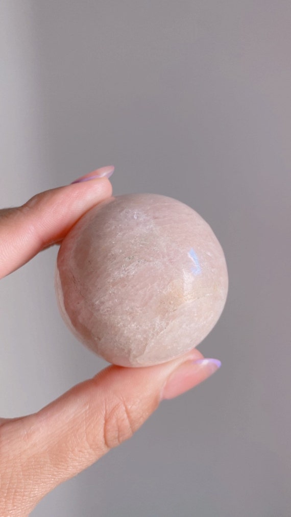 Morganite Sphere | Etsy