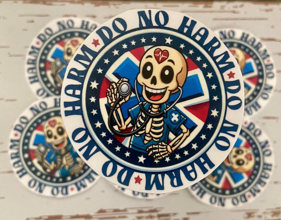 EMS Do No Harm Sticker Pack - Etsy