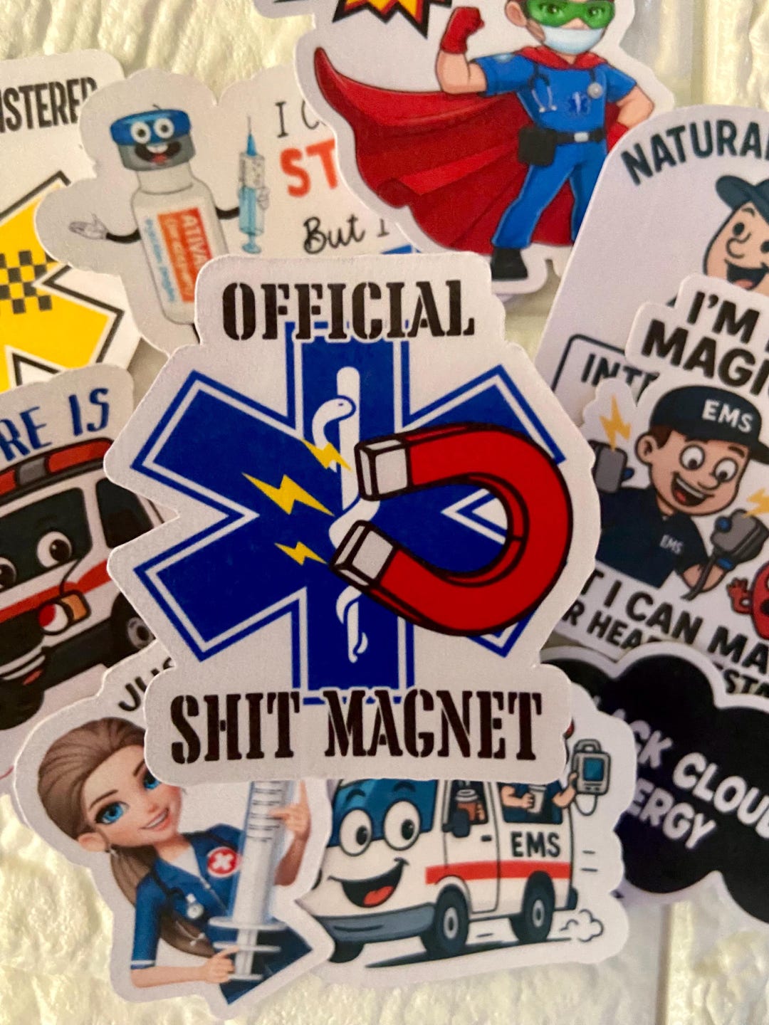 EMS Humor Sticker 10 Pack for Emts and Paramedics - Etsy