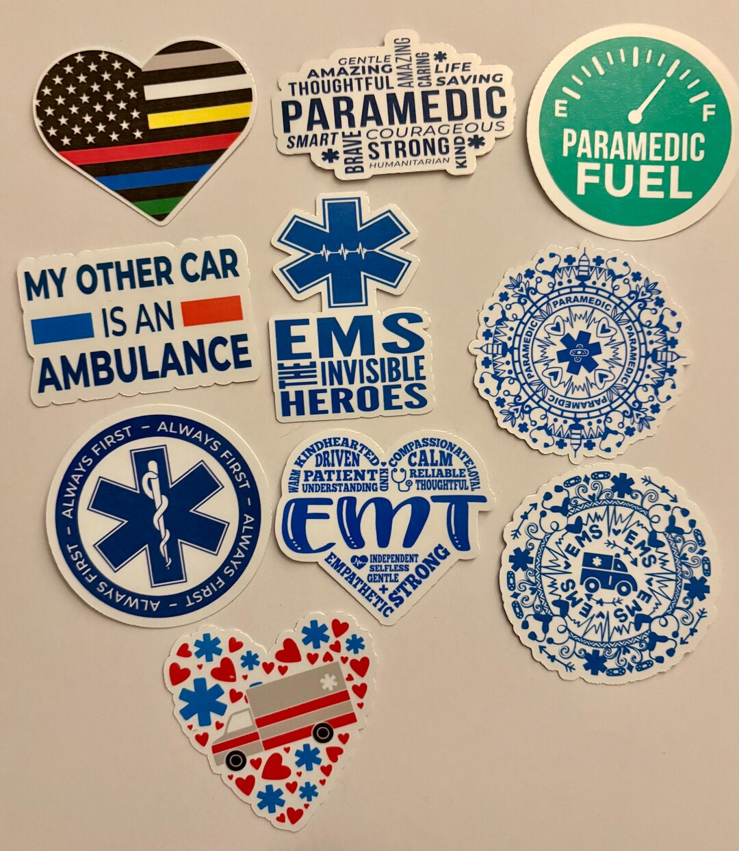 EMS Stickers for Emts and Paramedics - Etsy