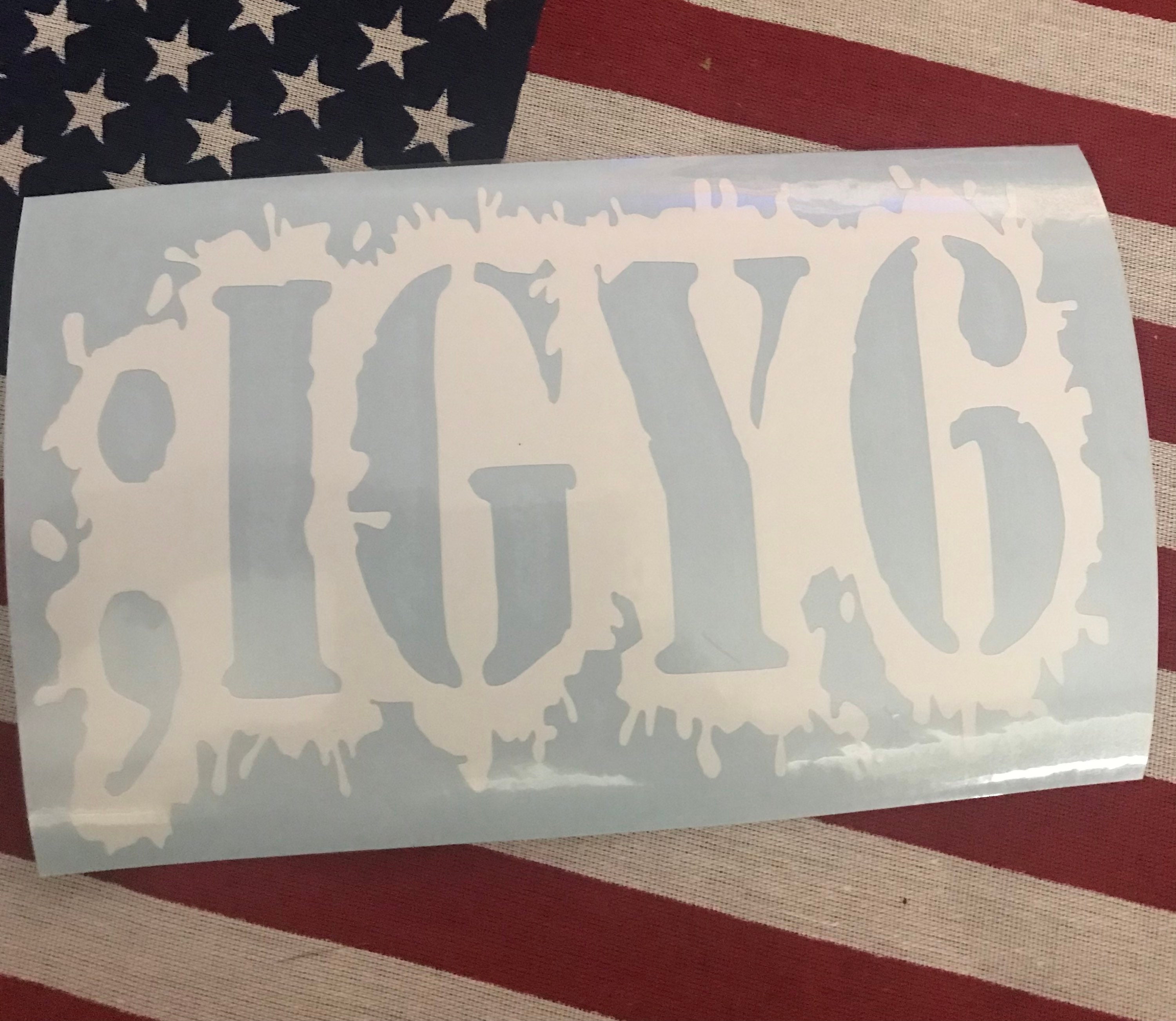 Igy6 I Got Your 6 Sticker/decal - Etsy
