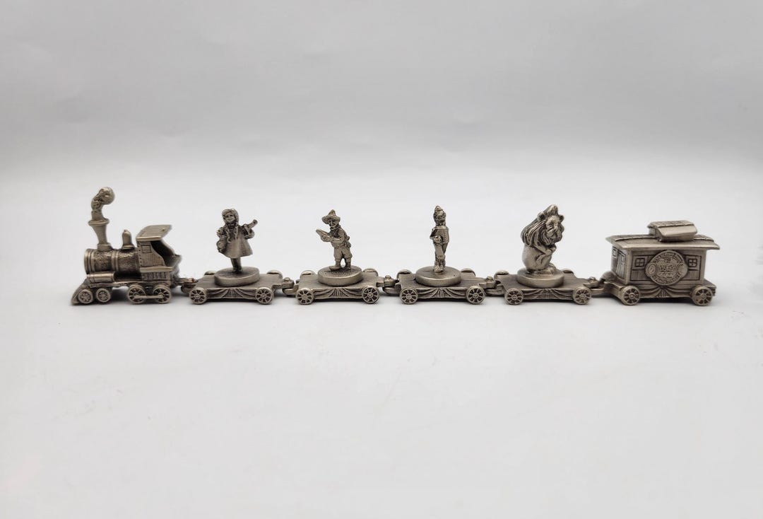 Miniature Collectible Wizard of Oz Train Pewter - Etsy
