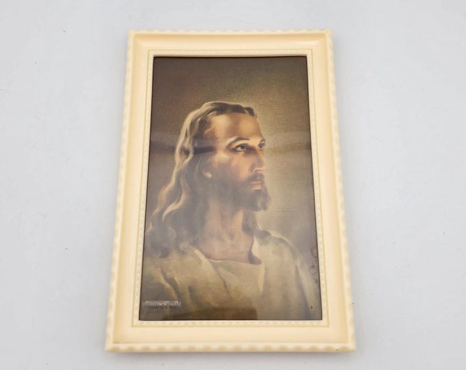 Head of Christ / Sallman Head / Jesus of Nazareth / 1940's / Warner ...
