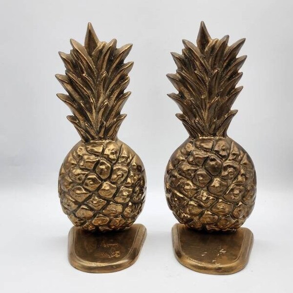 Pineapple Bookends - Etsy