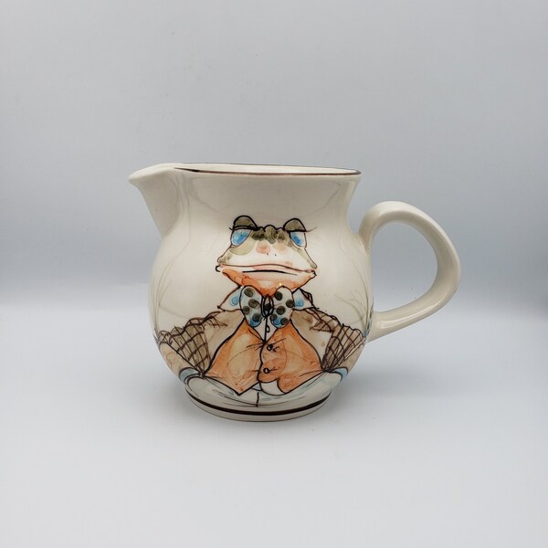 Frog Pitcher - Etsy