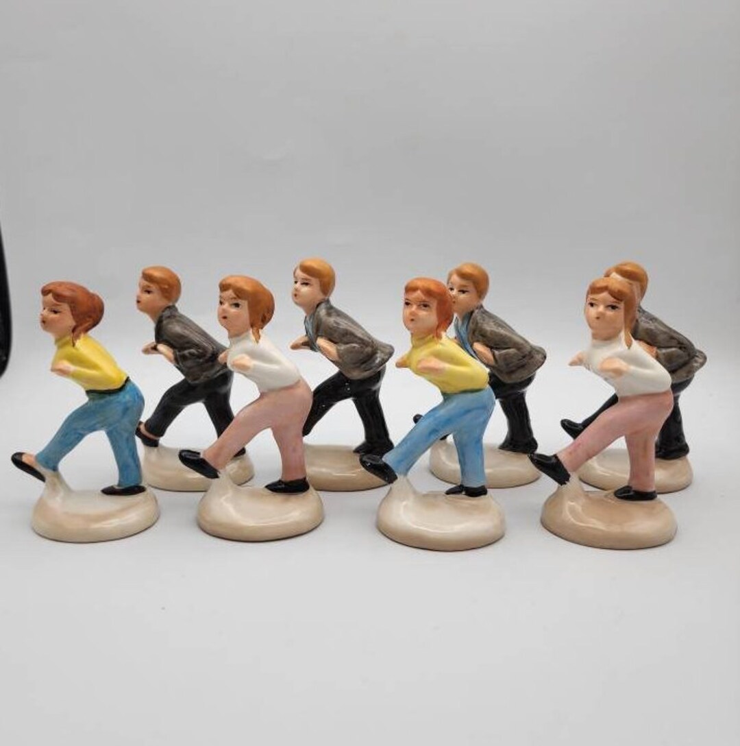 Sock Hop Teens / Dancing Teens / Cake Topper / Figurine / Sold in Sets ...
