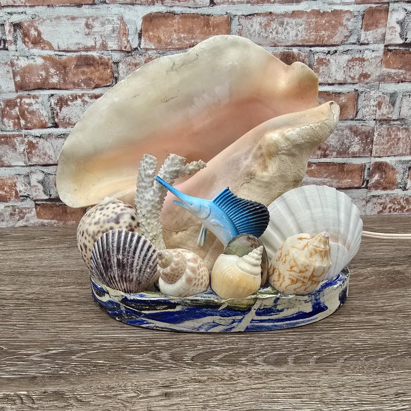 Conch Shell Lamp - Etsy