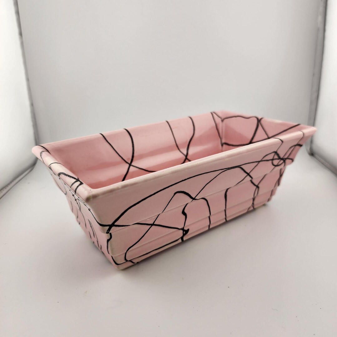 Hull Pink and Black Planter F3 - Etsy
