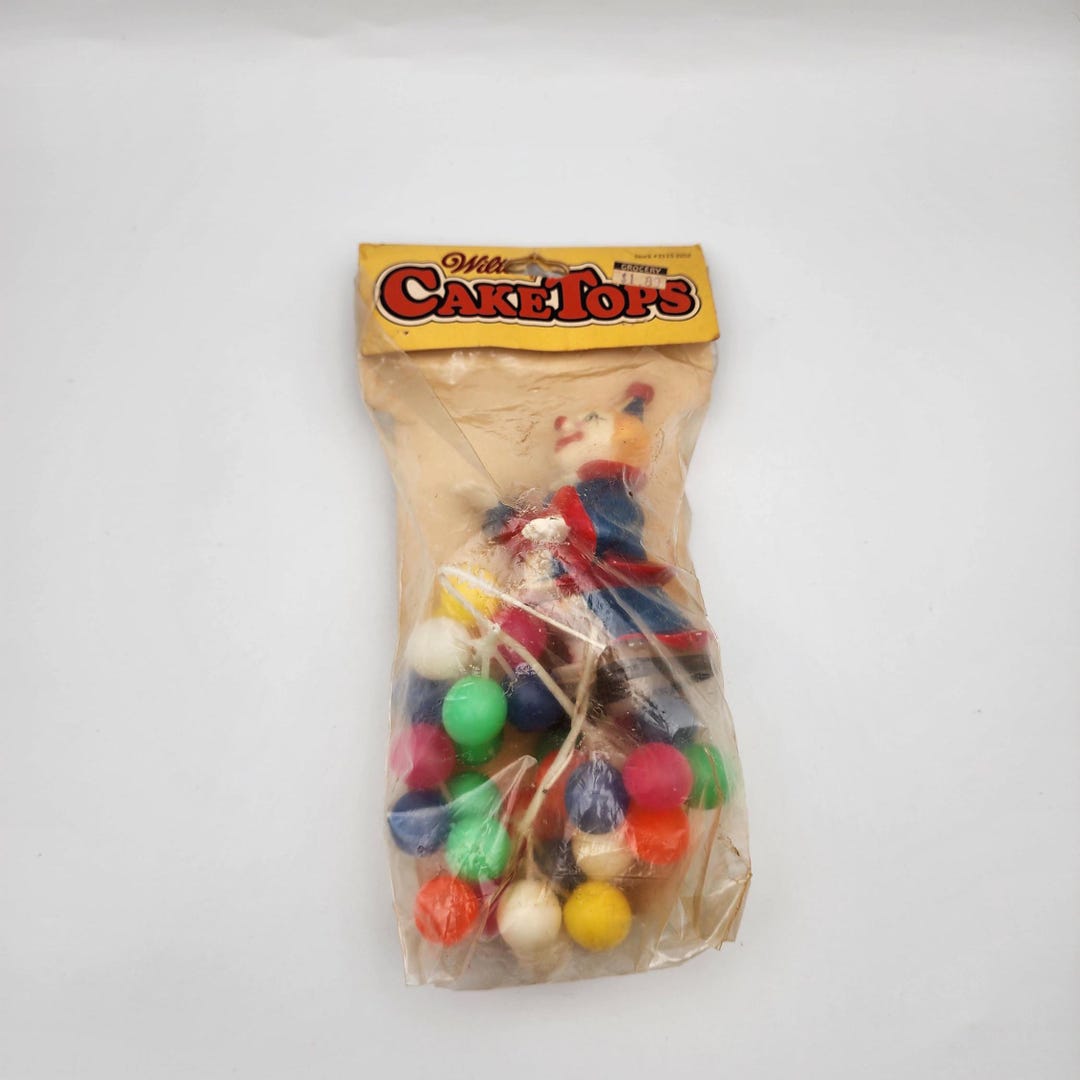 1980's Wilton Clown Cake Topper / Juggler Clown - Etsy