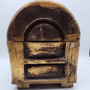 Wooden Treasure Chest Storage Box / Native-american Treasure Box - Etsy