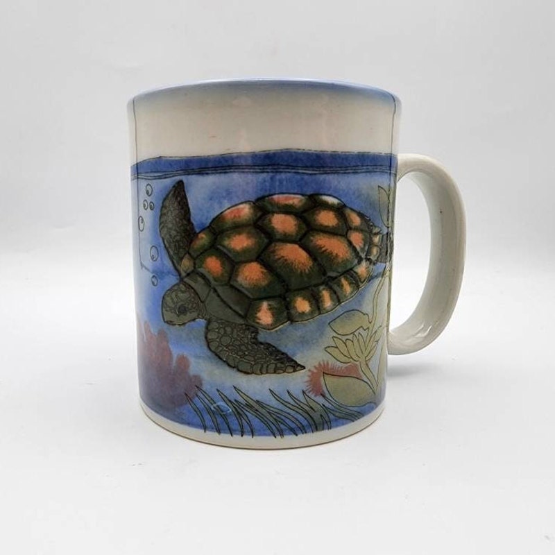 Turtle Mug - Etsy