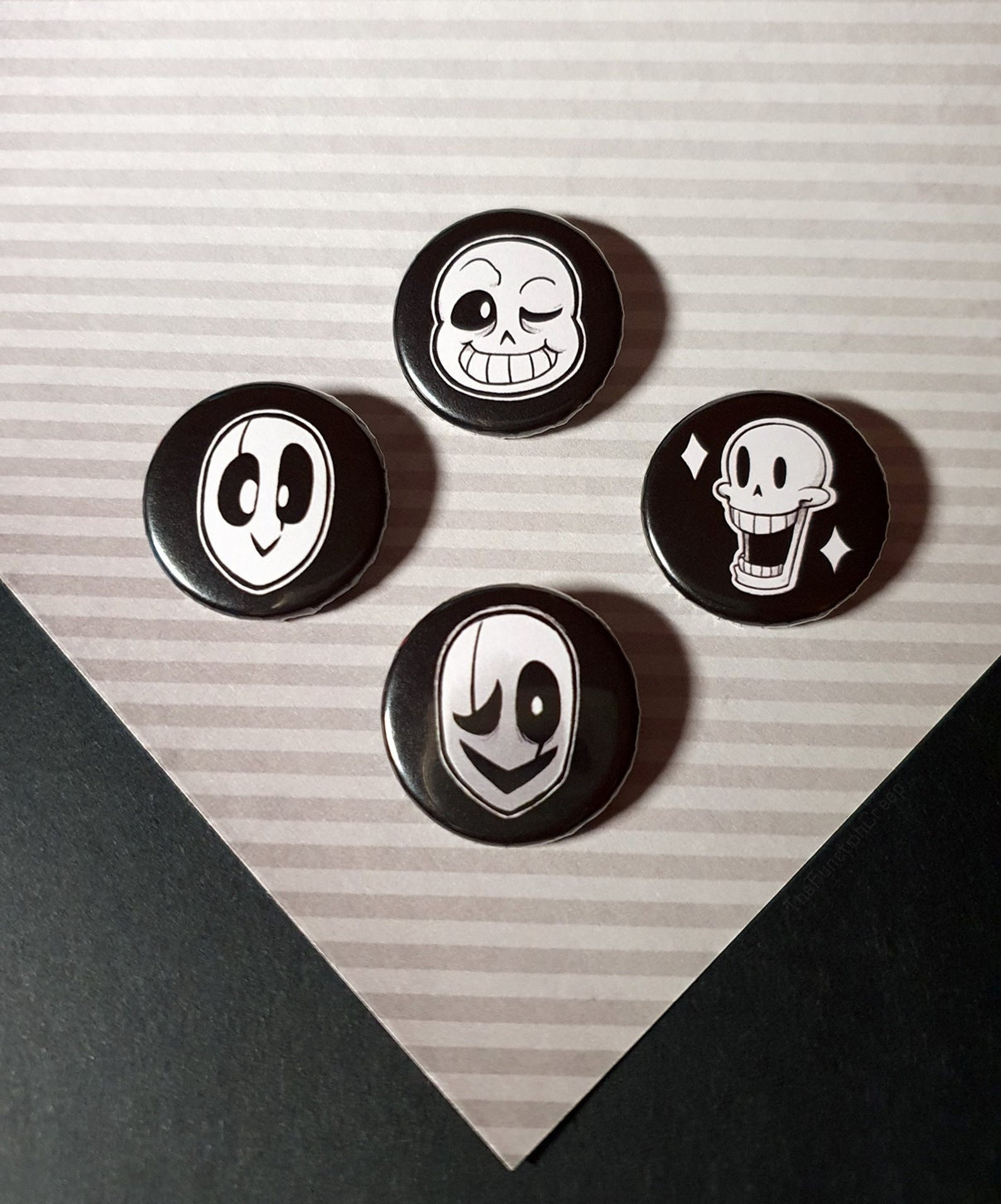 WING DING Button Badges Set of 4 1 - Etsy