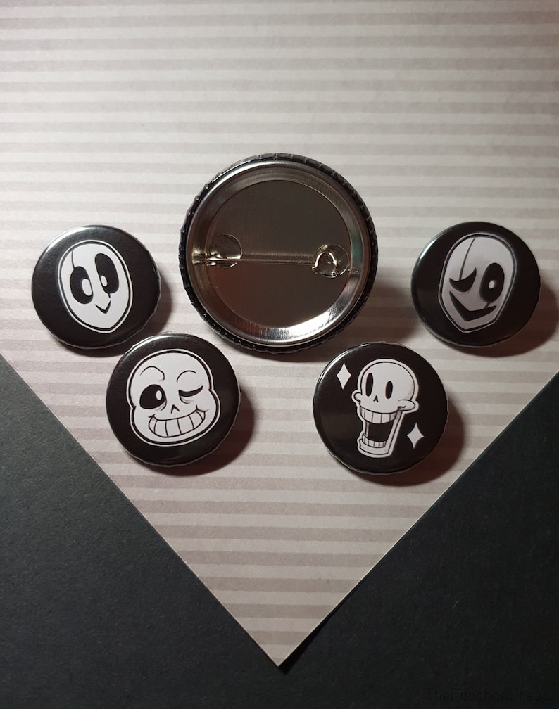 WING DING Button Badges Set of 4 1 - Etsy