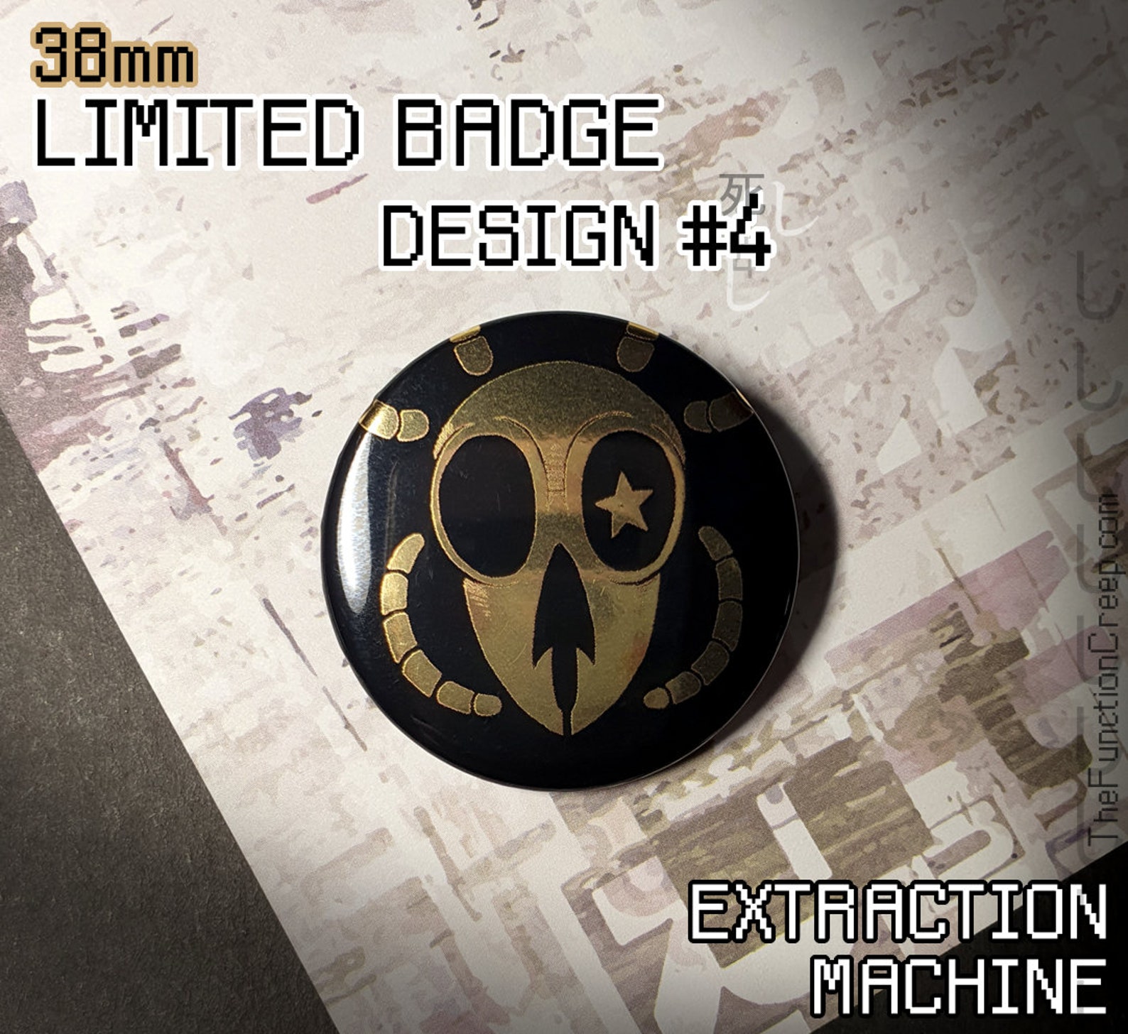 WING DING Button Badges Set of 4 1 - Etsy