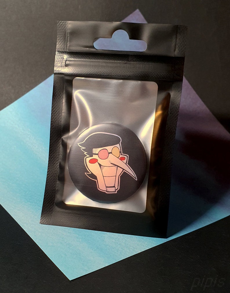 Spamton KEYGEN 38mm Holo Badge - Etsy