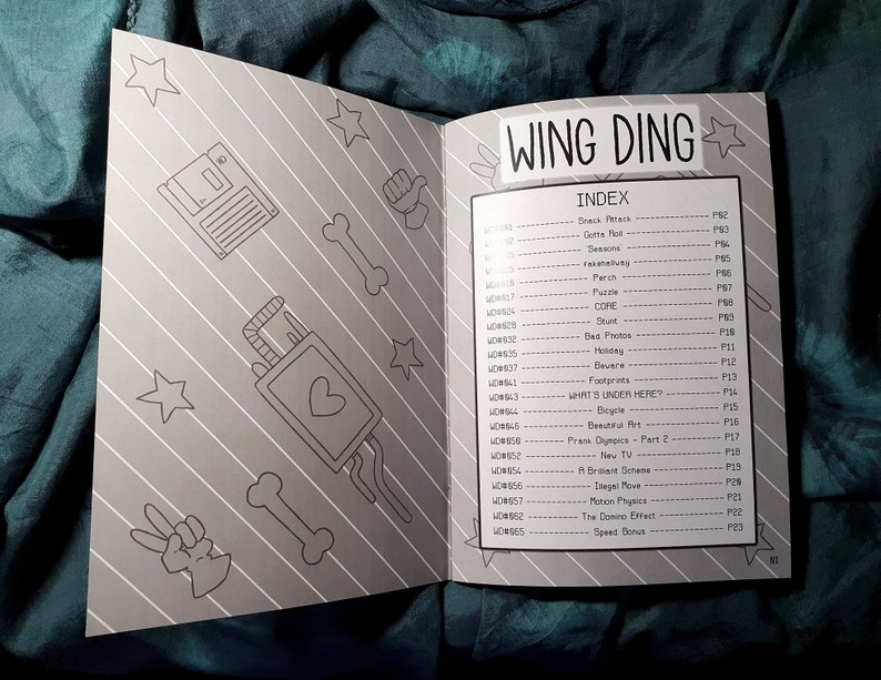 Best of WING DING A5 Comic Book - Etsy