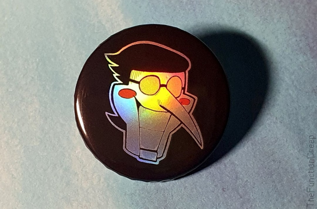 Spamton KEYGEN 38mm Holo Badge - Etsy UK