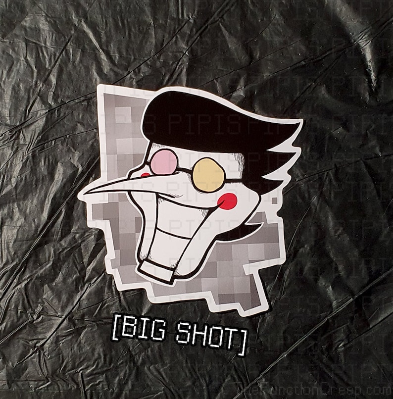 Spamton G. Spamton Vinyl Stickers Set of 4 Singles - Etsy