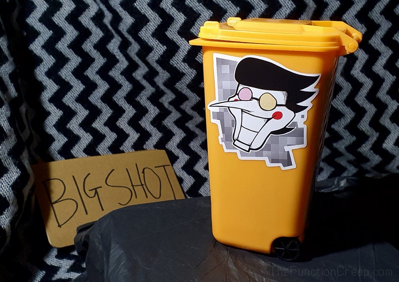 Spamton G. Spamton Vinyl Stickers Set of 4 Singles | Etsy