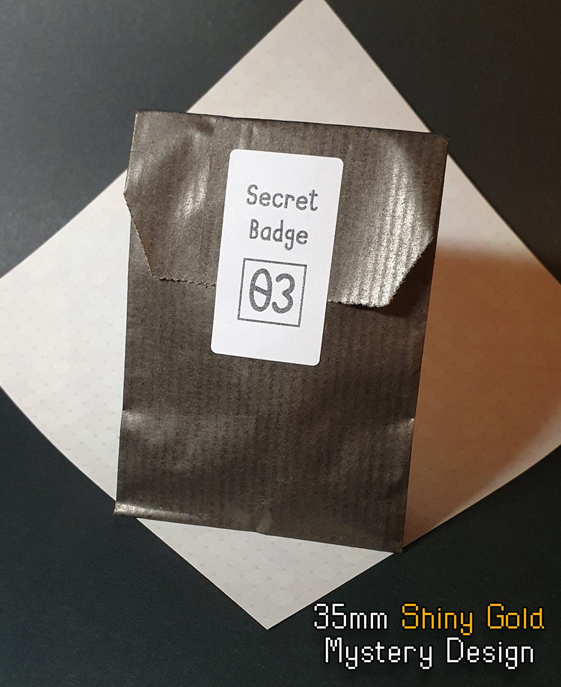 WING DING Button Badges Set of 4 1 - Etsy