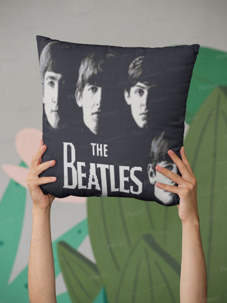 The Beatles Album Cover Cross Stitch Pattern, Black & White (PDF ...