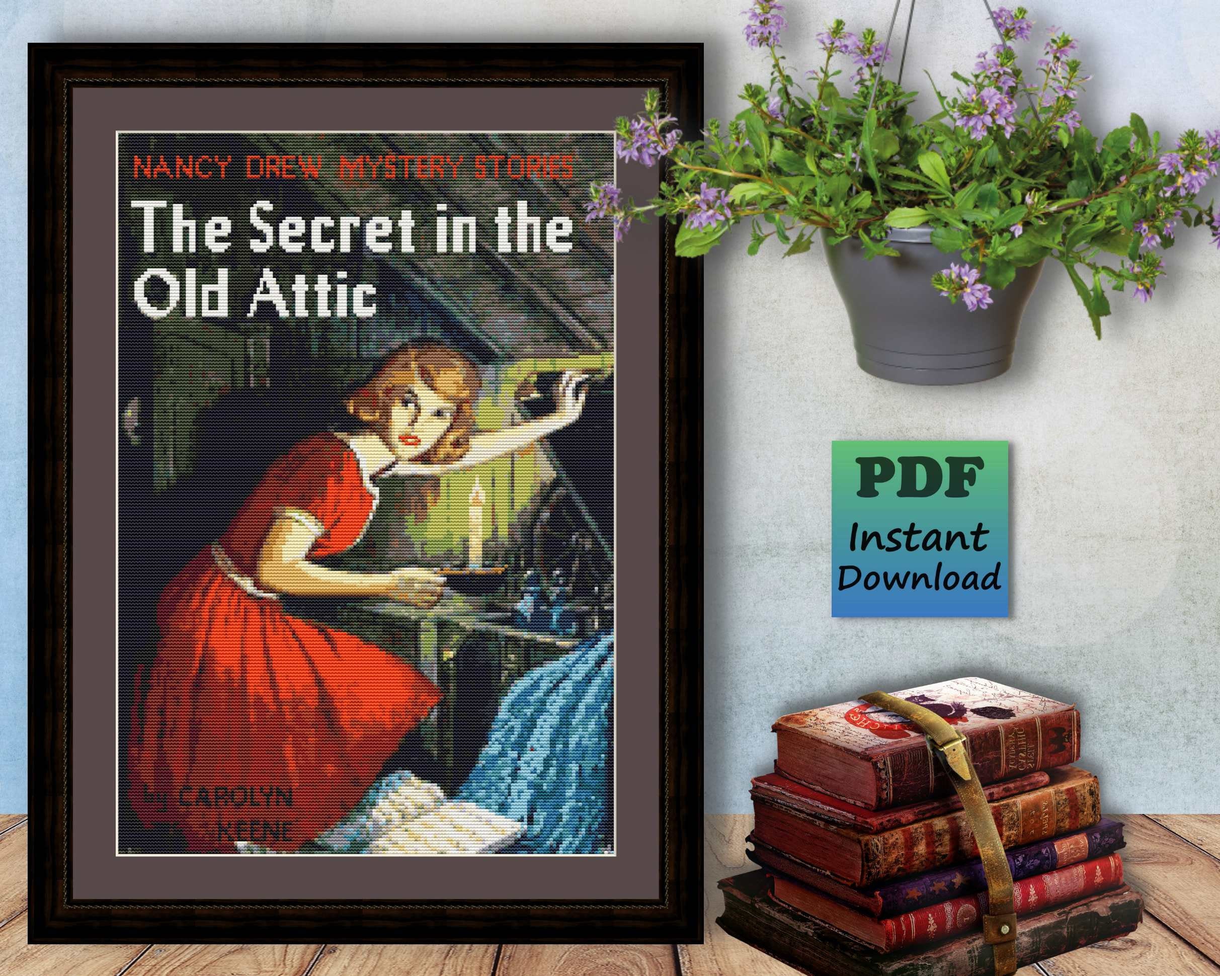 NANCY DREW Mystery Counted Cross Stitch PDF Pattern the - Etsy Canada