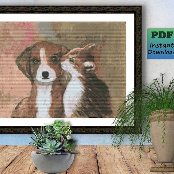 Cat Painting Primitive Folk Art - Etsy