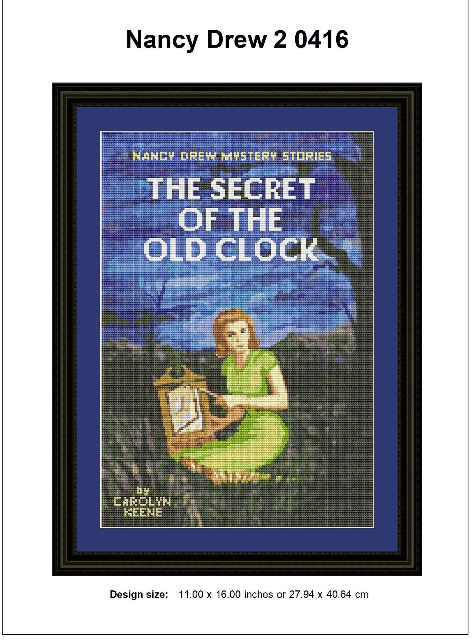 NANCY DREW Counted Cross Stitch PDF Pattern the Secret of the - Etsy Canada