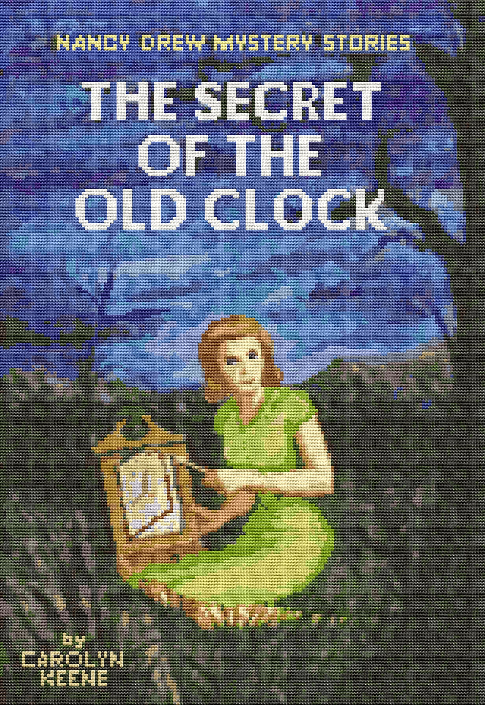NANCY DREW Counted Cross Stitch PDF Pattern the Secret of the - Etsy Canada