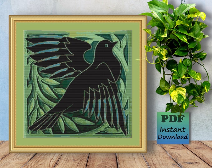 12 Mosaic Flying Bird Tiles Handmade Ceramic Pieces Mosaic - Etsy UK