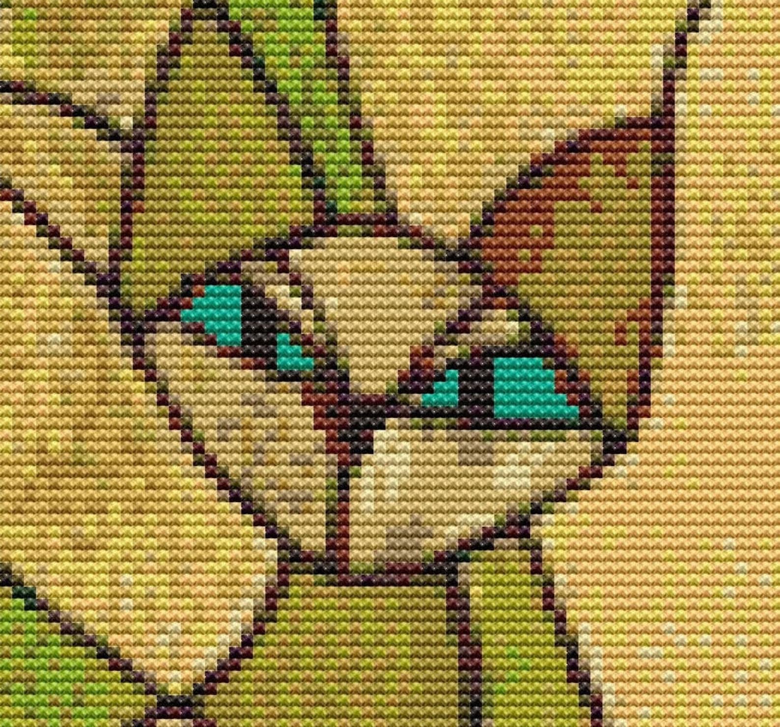 CATS Counted Cross Stitch PDF Pattern LEADED Stain Glass - Etsy UK